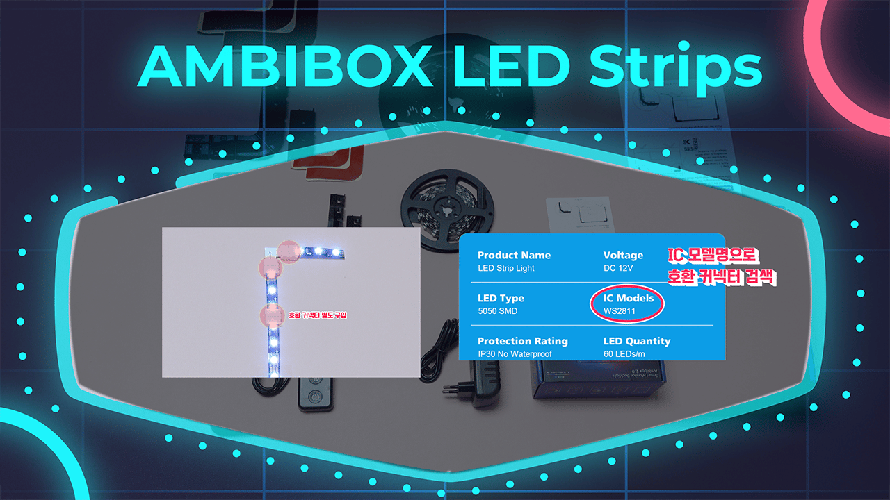 Ambibox 알리 직구 저렴한 모니터 Sync Led 스트립 - 컴린이누나